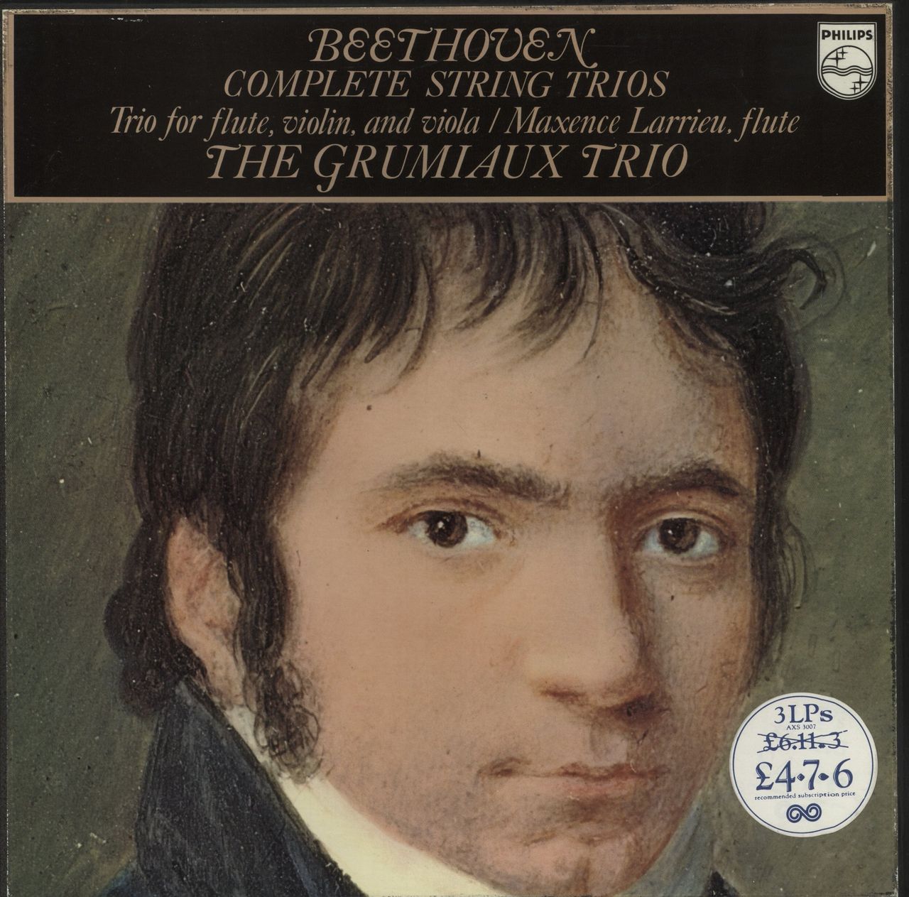 Ludwig Van Beethoven Bethoven: Complete String Trios / Trio For Flute, — RareVinyl.com