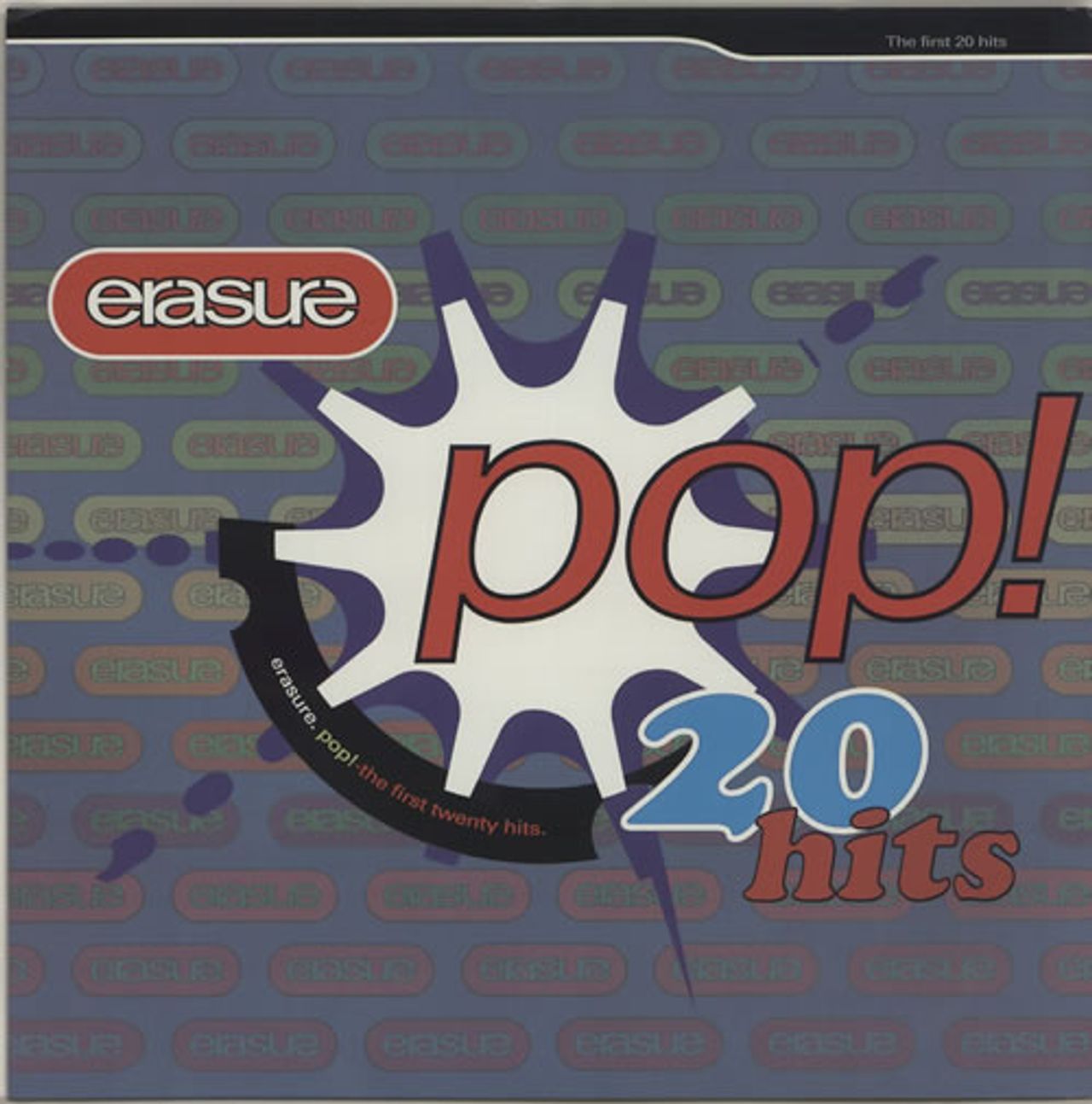 Erasure Pop! The First Twenty Hits - Display Flat UK Promo Display ...